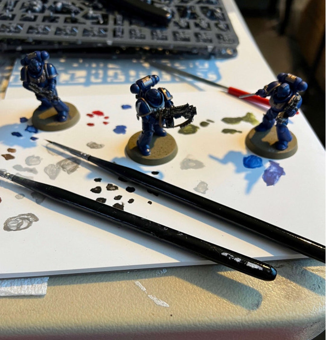 Assembled and Painted Space Marines - Etsy