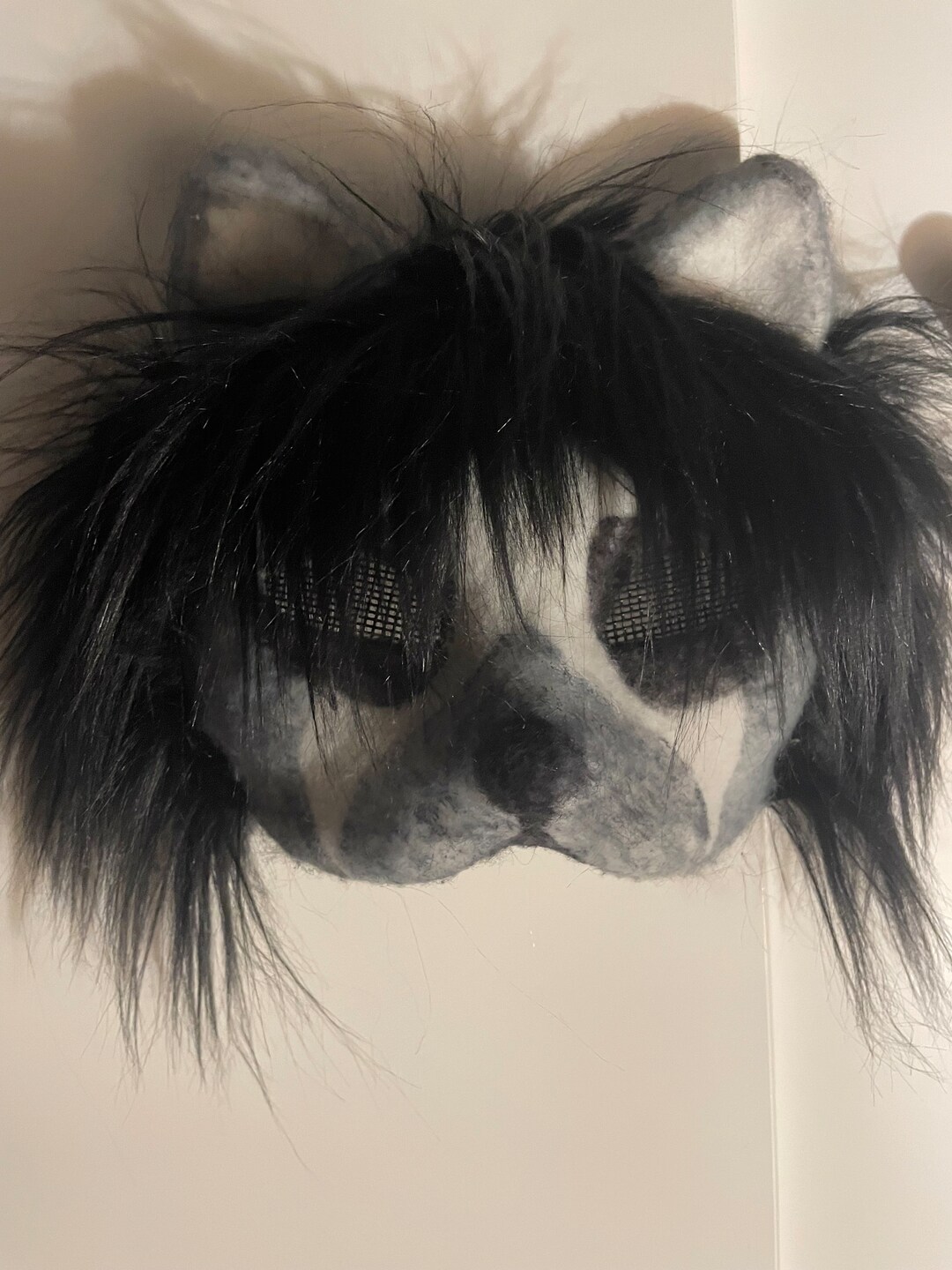 Albino Red Panda Mask - Etsy