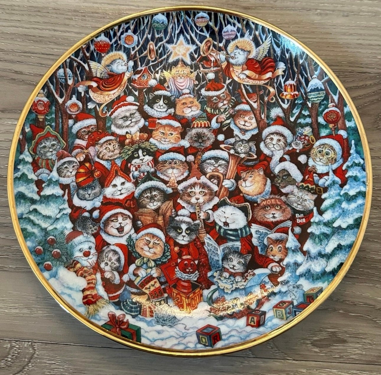 Bill Bell Limited Edition Decorative Cat Plates! Collectibles in Mint ...