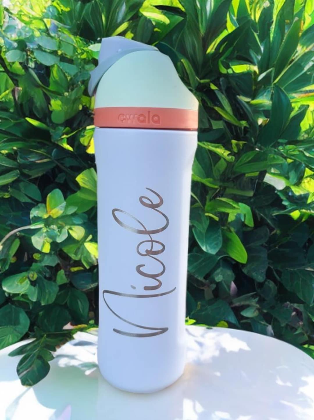 Personalized Laser Engraved Owala Water Bottle - 24 Oz - Etsy