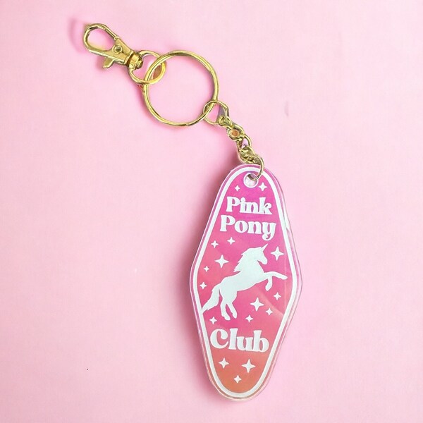 Chappell Roan Keychain Pink Pony Club - Etsy