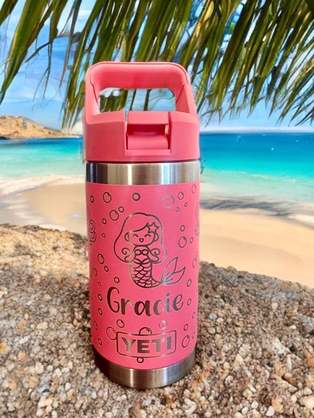 Kids Toddler 12 Oz. Yeti Rambler, Engraved Personalized Water Bottle ...