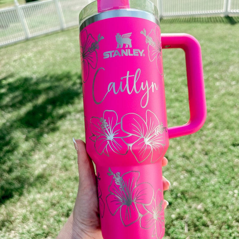 Floral Stanley Cup - Etsy