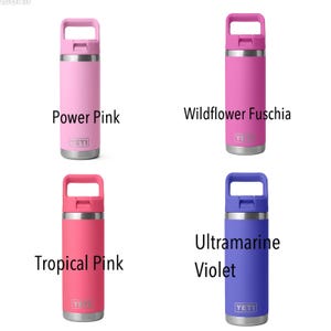 Kids Retro Daisy 18 Oz. Yeti Rambler, Engraved Personalized Water ...