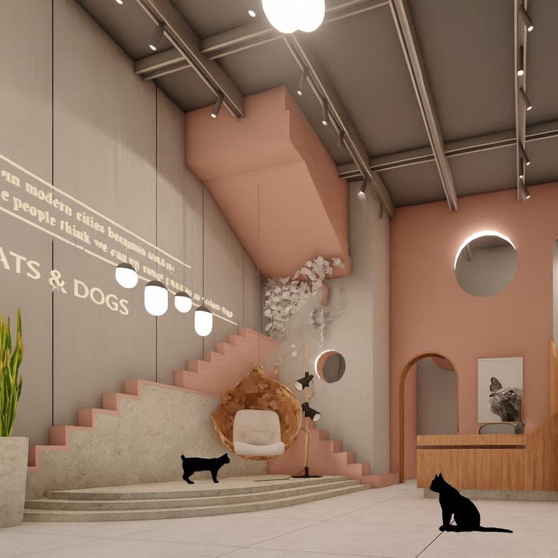 Pet Store 3D Model | Sketchup Interior Design Templates (digital ...