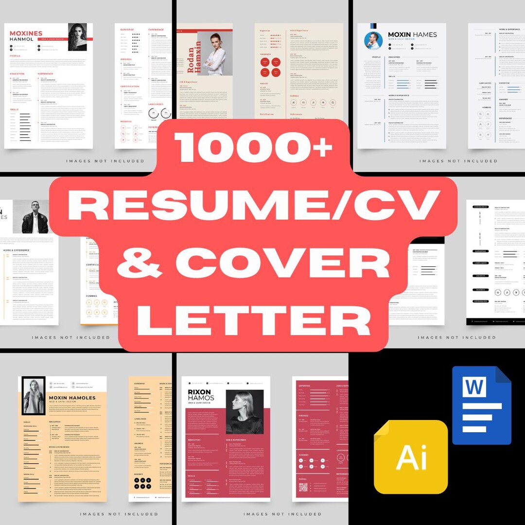 PACK CV ! Modèle de CV Word. Modèle de CV professionnel. Cv. Exécutif ...