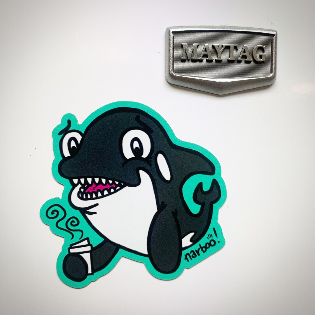 Mocha Orca Magnet - Etsy