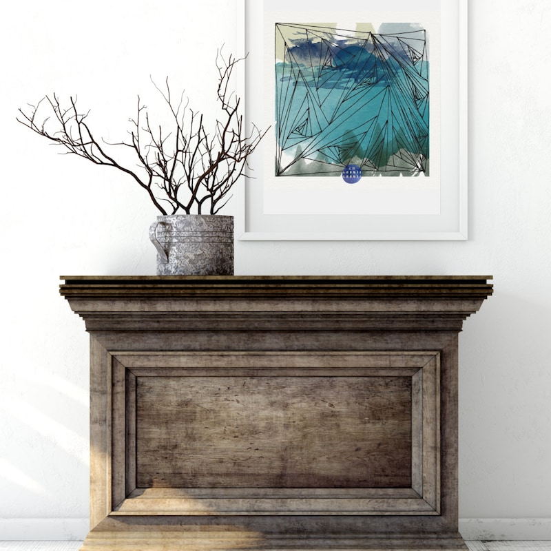 Zen Tangle Painting - Etsy