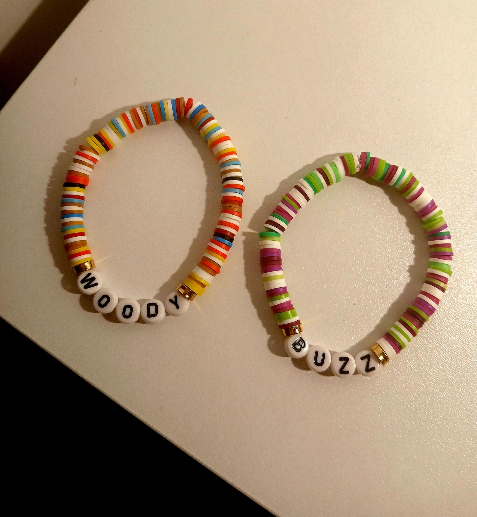 Woody + Buzz Friendship Bracelets - Etsy