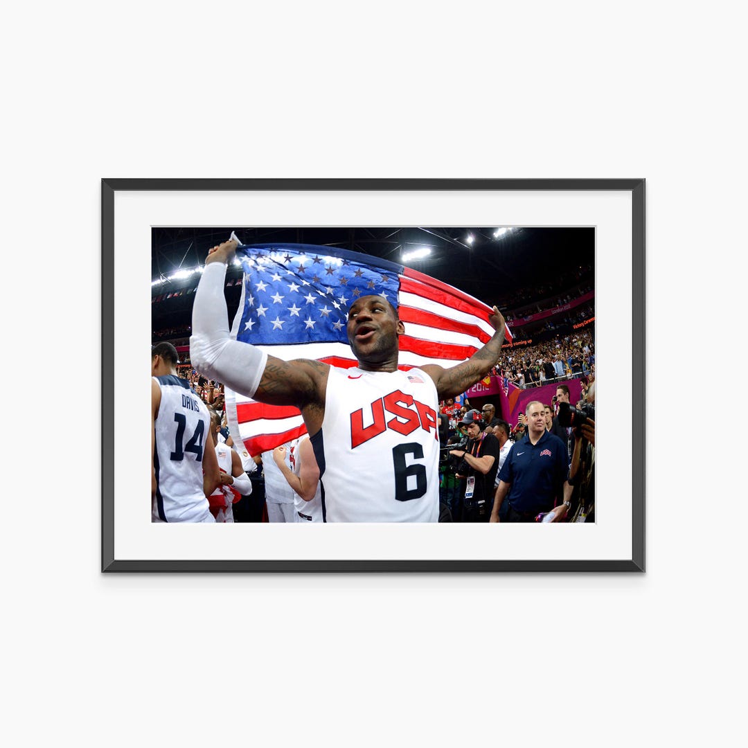 Lebron James, Photography Prints, Olympic Games, Paris 2024, Lebron ...