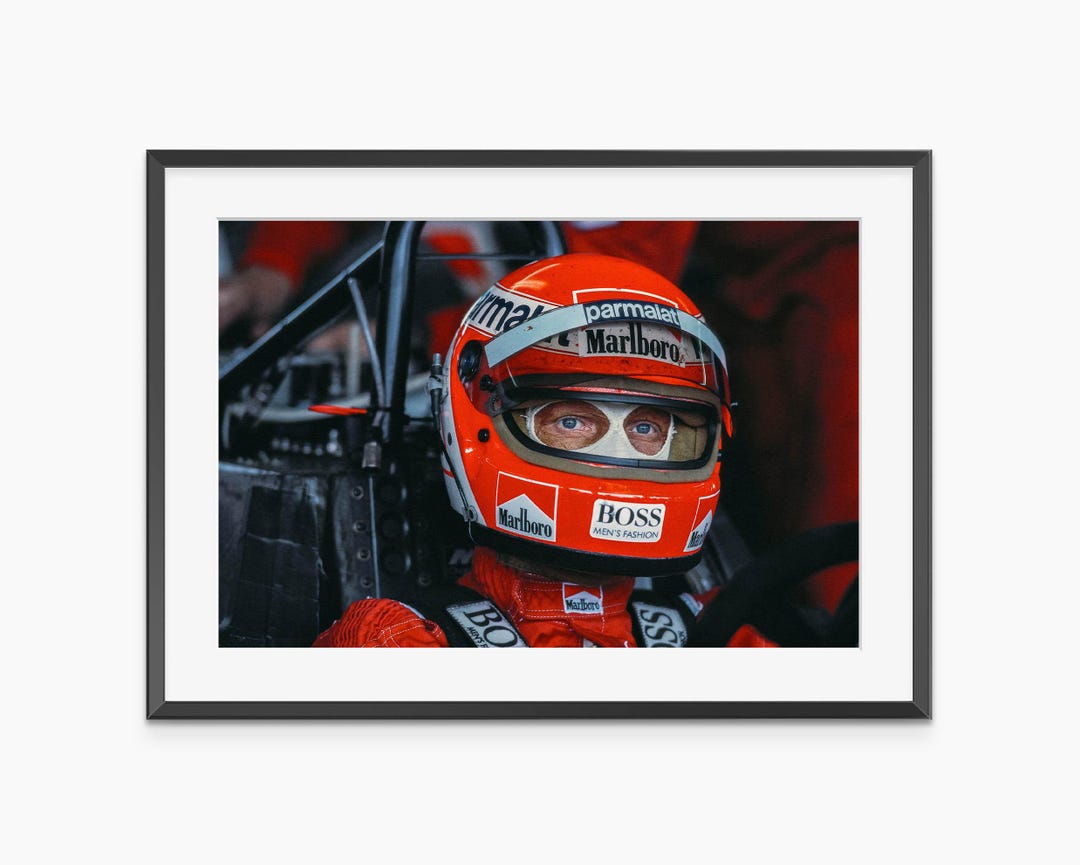 Niki Lauda Poster, Formula One Driver, Andreas Nikolaus Lauda, Legend ...