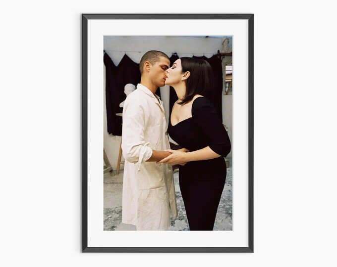 Monica Bellucci, Monica Bellucci Poster, Vogue Wall Decor, Famous ...