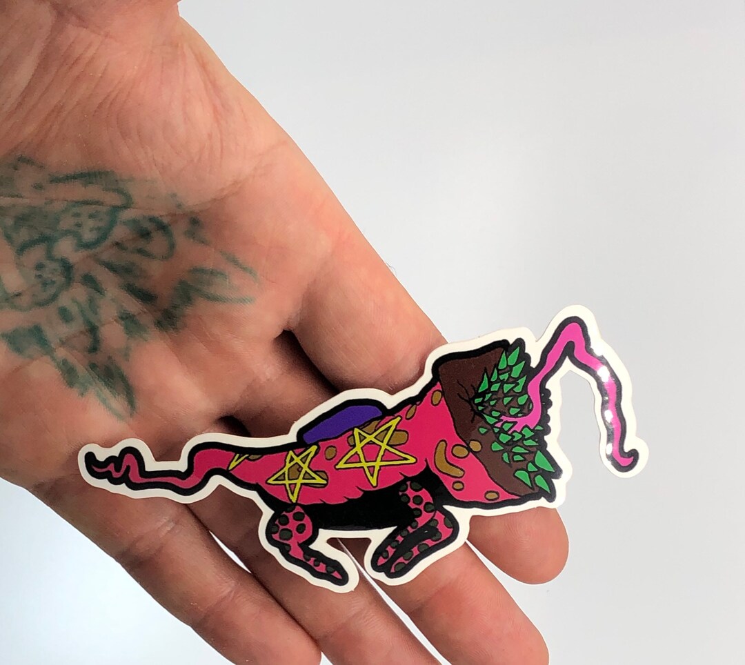 Dimensional Devourer Sticker - Etsy