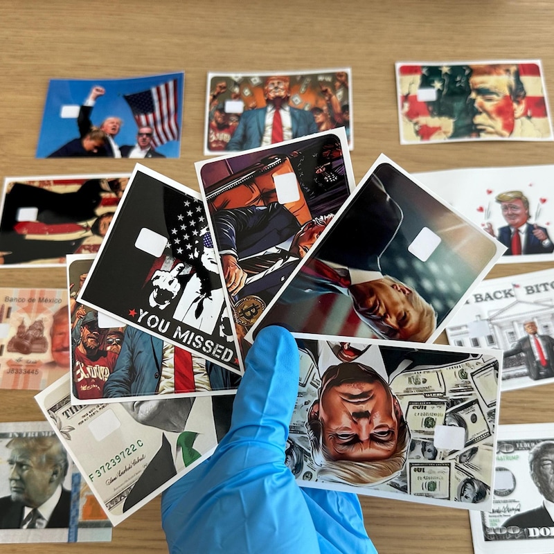 Credit Card Skin - Etsy