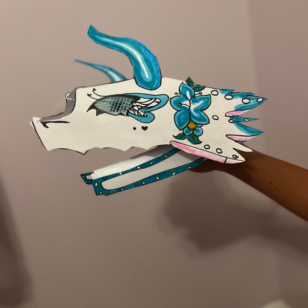 Dragon Puppet - Etsy