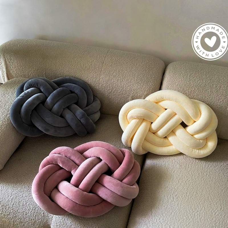Knot Pillow - Etsy