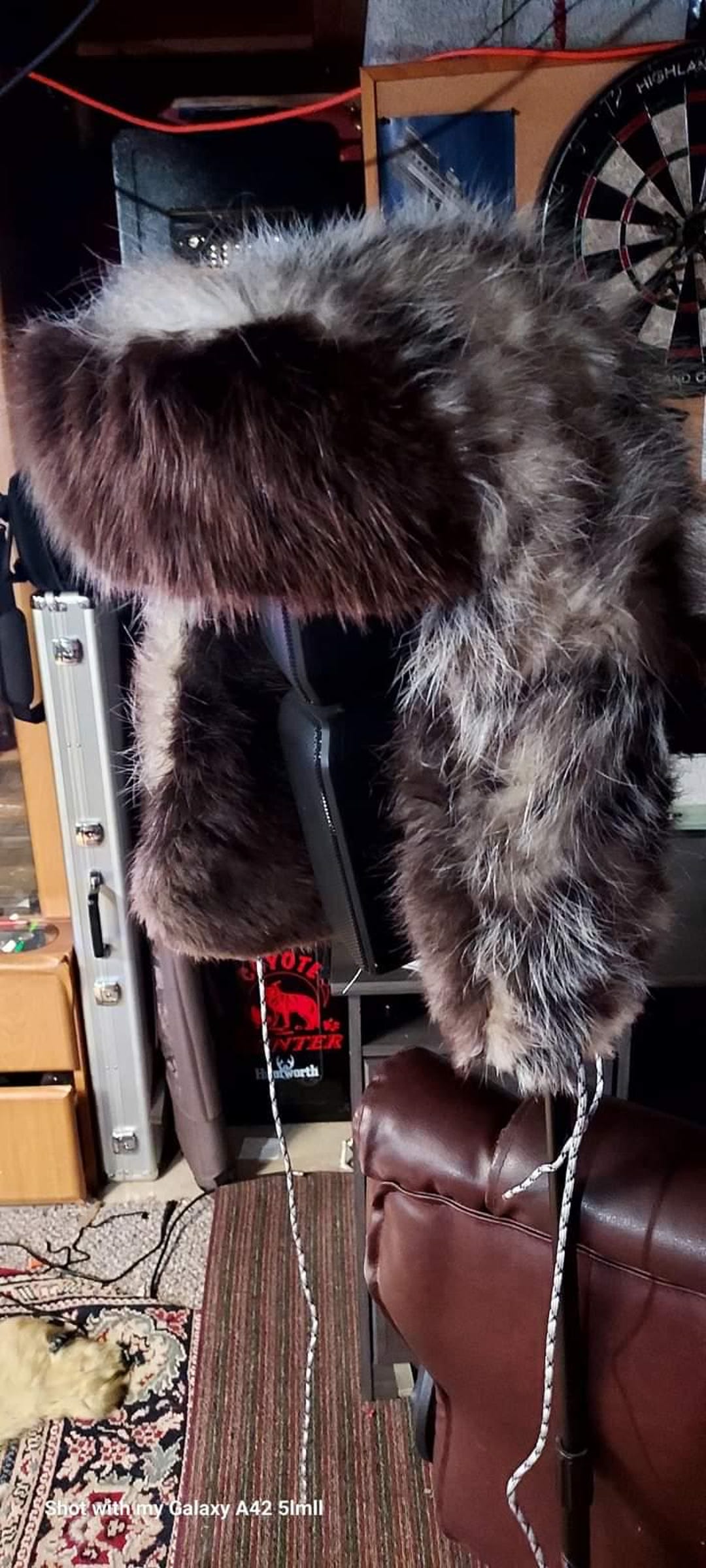 Opposum Beaver Trapper Hat, Polar Tech Fleece Lined - Etsy