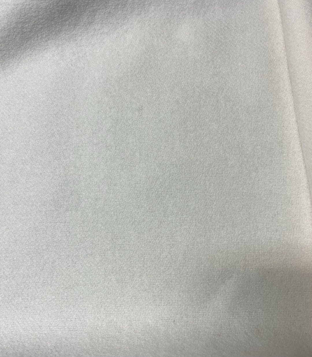 White Wool Fabric: Sewing, Appliqué, Rug Making - Etsy