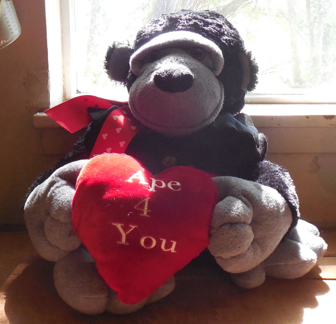 Secret Stash Stuffed Monkey With Hidden Pockets Large Size Stuffed ...