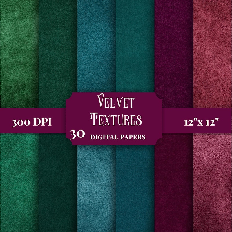 Velvet Paper Printing - Etsy UK