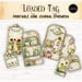 Gardening Diary Kit Loaded Tags, Printable Junk Journal Ephemera ...