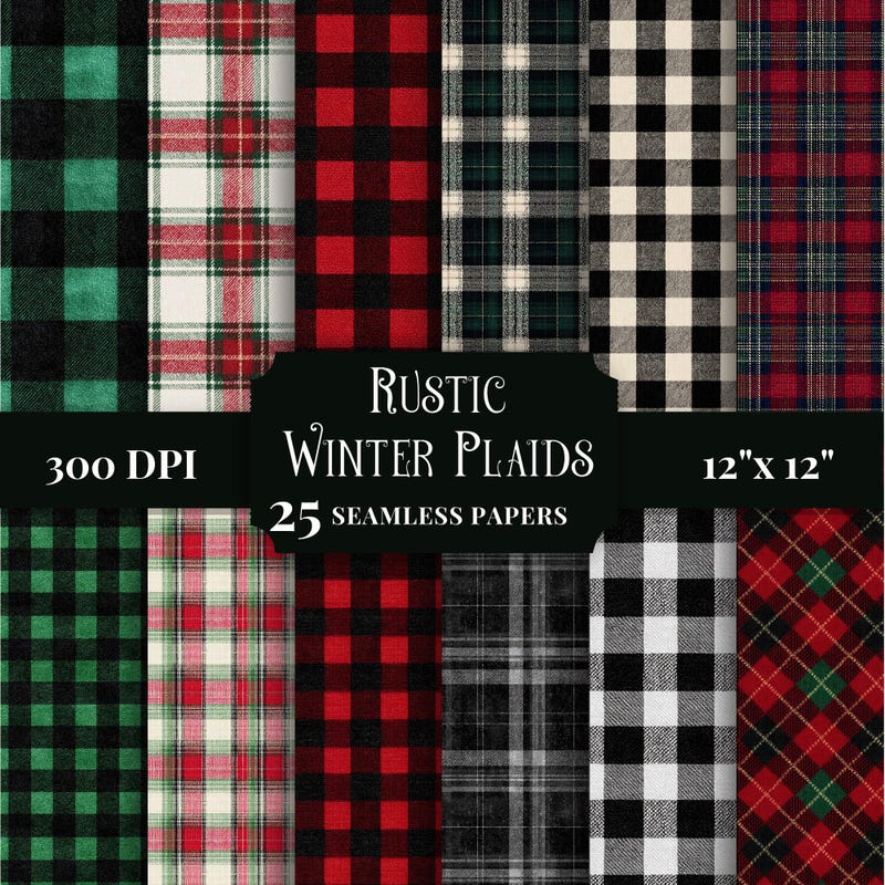 Lumberjack Plaid - Etsy