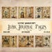Gothic Manuscript Junk Journal Pages, Printable Medieval Papers ...