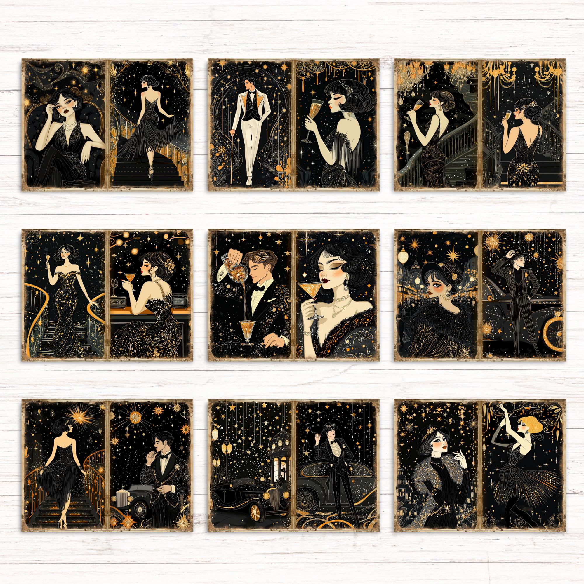 Roaring Twenties Flapper Girls Junk Journal Kit 1920s Vintage Flapper ...