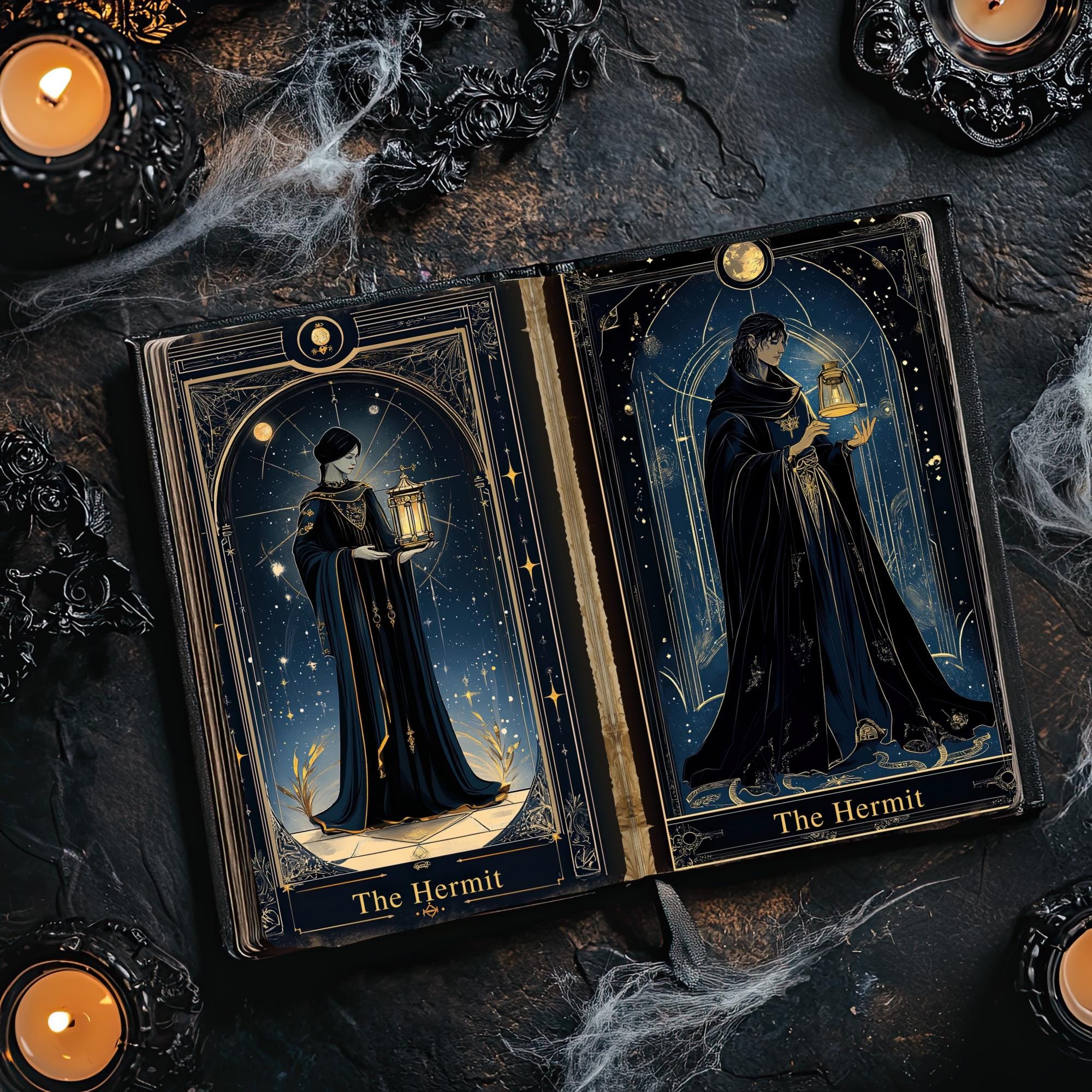 Celestial Tarot Junk Journal, Mystical Ephemera, Vintage Printable ...