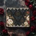 Antique Damask & Lace Digital Paper, Vintage Black Junk Journal ...