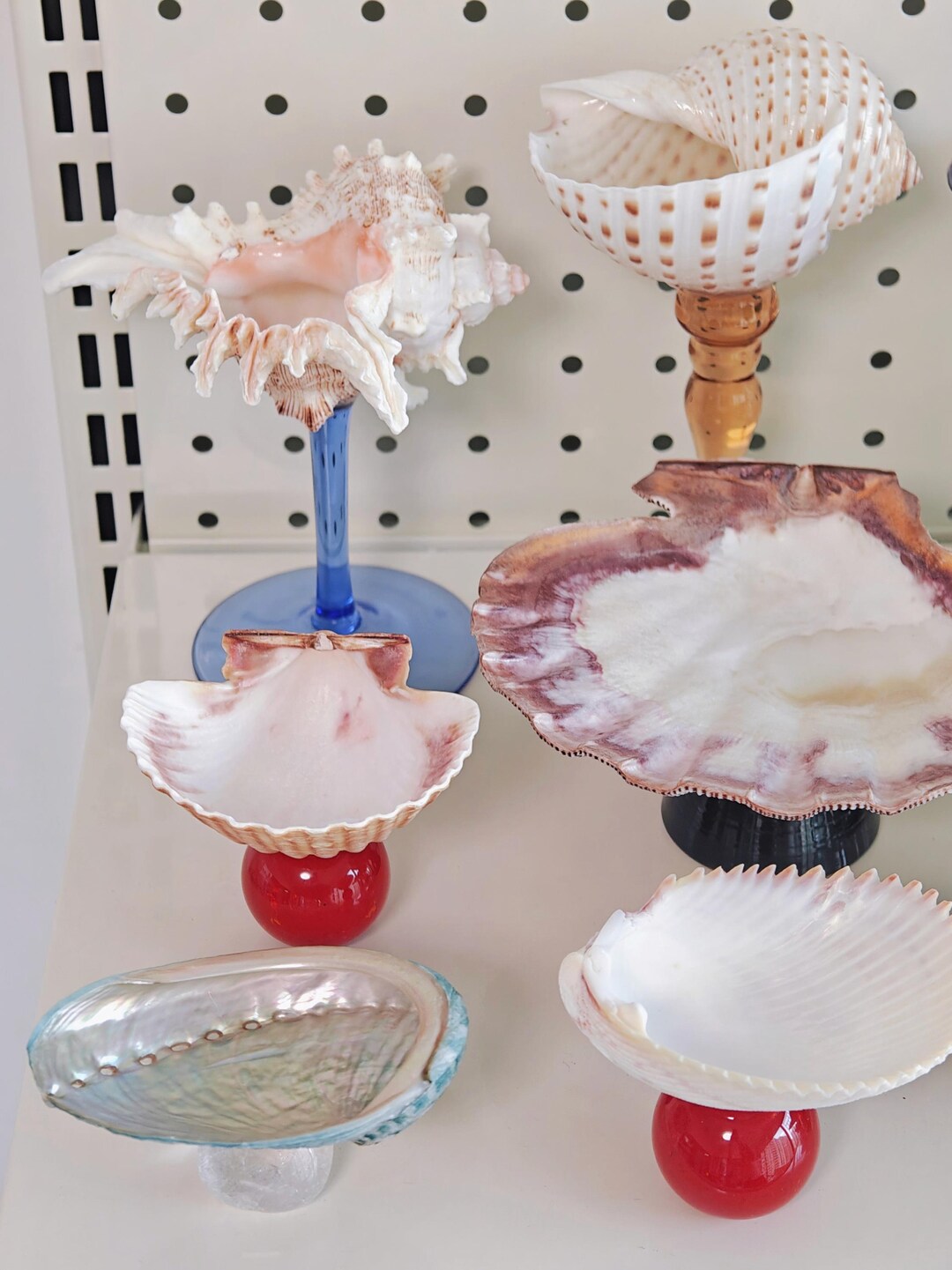 Customized Conch Seashell Wine Glasses, Beach Wedding Wine Glasses ...