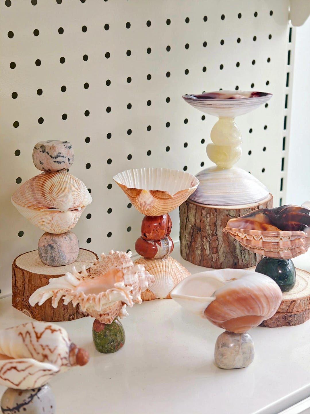 Customized Shell Cup, Cocktail Glasses, Seashell Wine Glasses, Drink ...