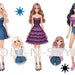 Printable Doll Stickers - Etsy