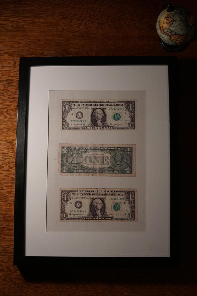 Dollar Bill Poster, USA Money Wall Art, Vintage Dollar Print, Retro USA ...