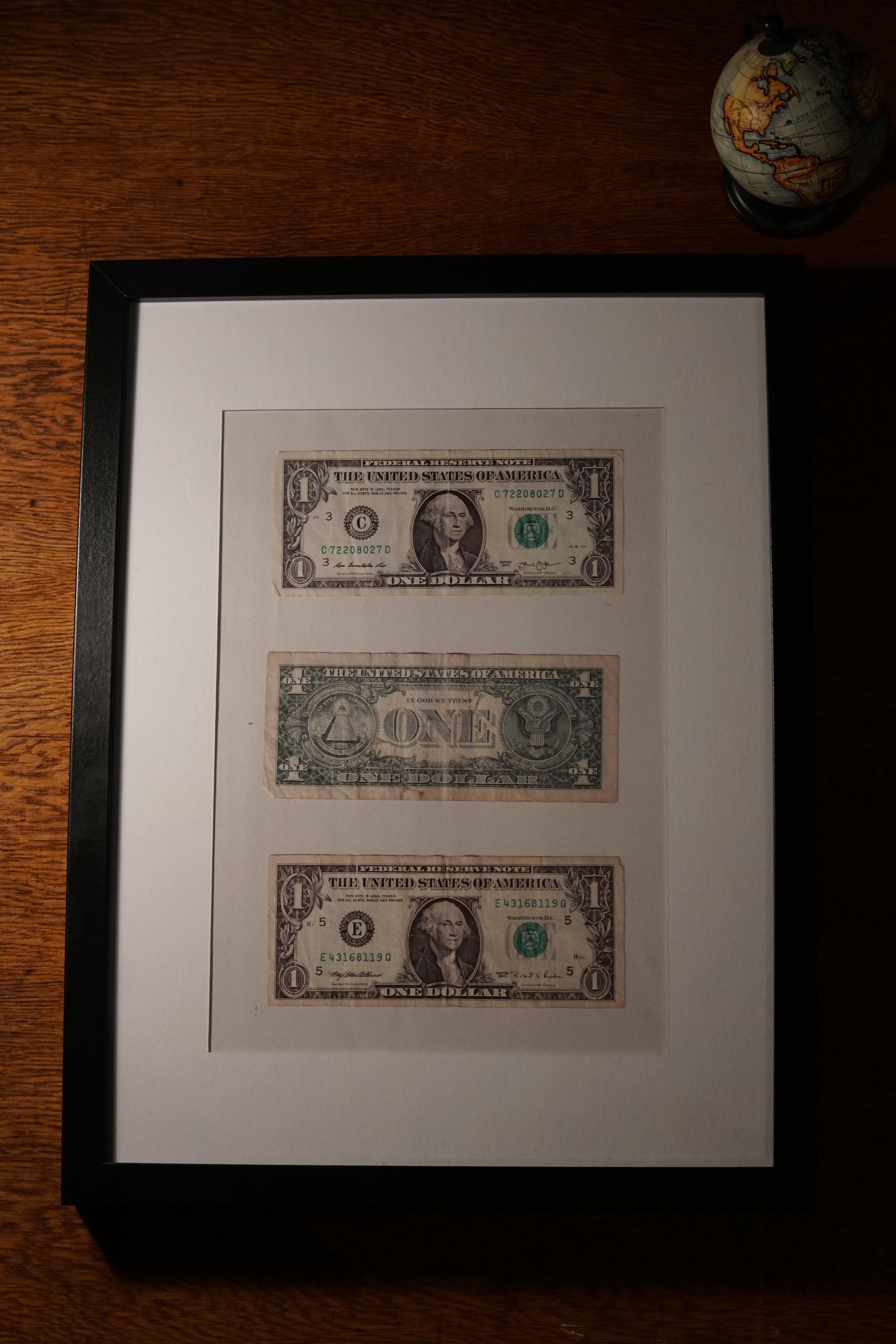 Dollar Bill Poster, USA Money Wall Art, Vintage Dollar Print, Retro USA ...