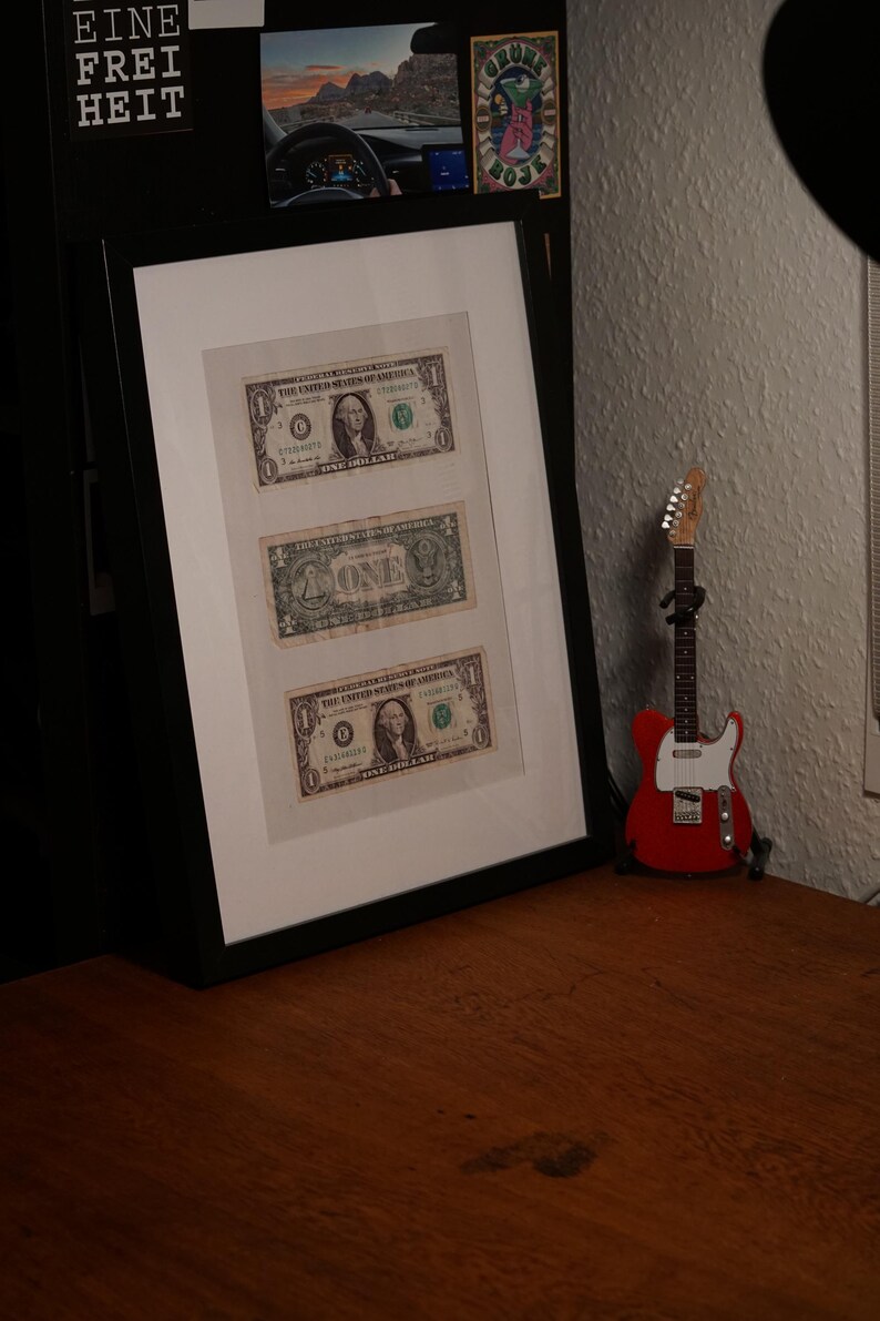 Dollar Bill Poster, USA Money Wall Art, Vintage Dollar Print, Retro USA ...