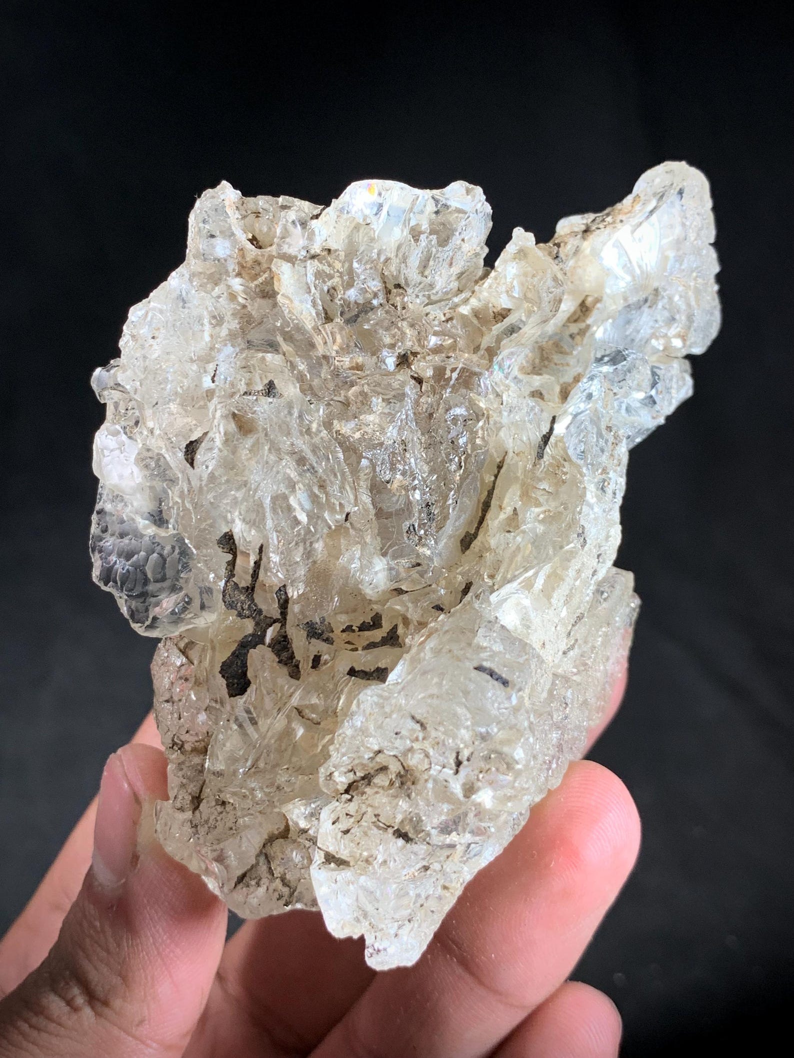 Natural Etched Pollucite, Pollucite Crystal Cluster, Pollucite Specimen ...