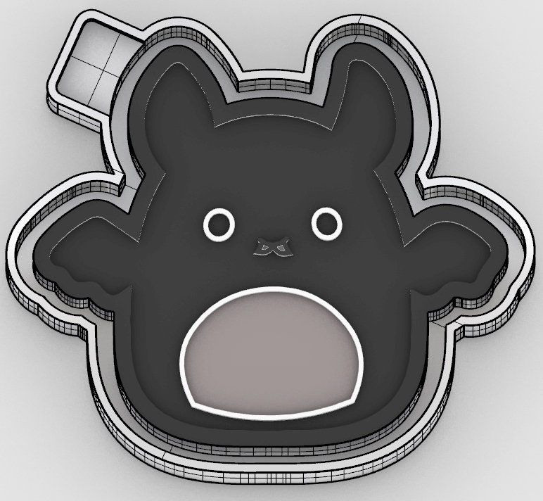 Pack 2 - Squishmallow Kawai, Freshie Mold, STL for Silicone Mold - STL ...