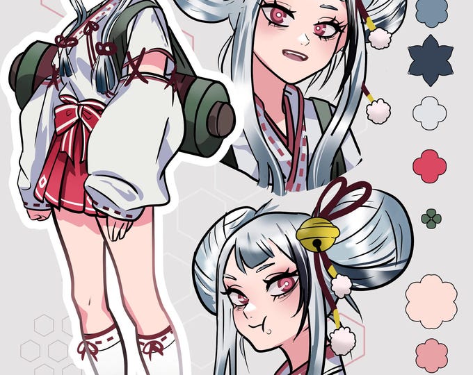 Original Character Commission + Color, Stylized Commission, Custom ...