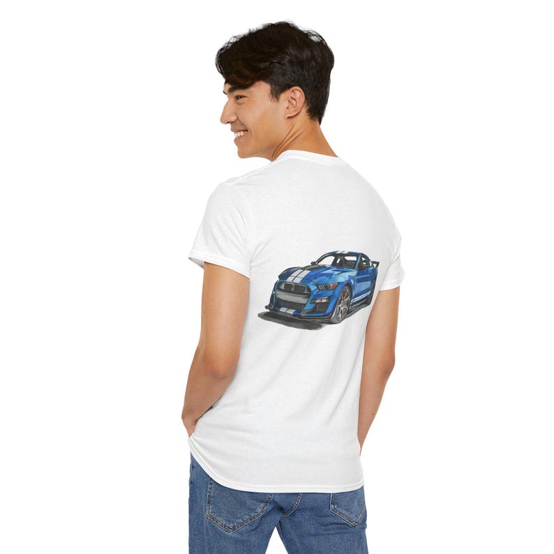 Ford Mustang GT500 T-shirt, Muscle Car Lover Gift, Vintage Car Tee ...