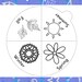 Printable Learn the Seasons Spinner Wheel, Coloring Page Preschool ...
