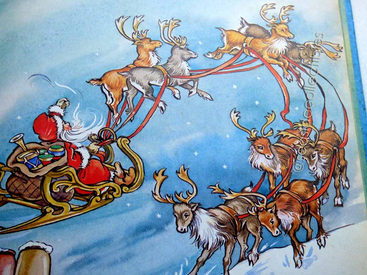 Rene Cloke Illustrates the Night Before Christmas Poem by - Etsy UK