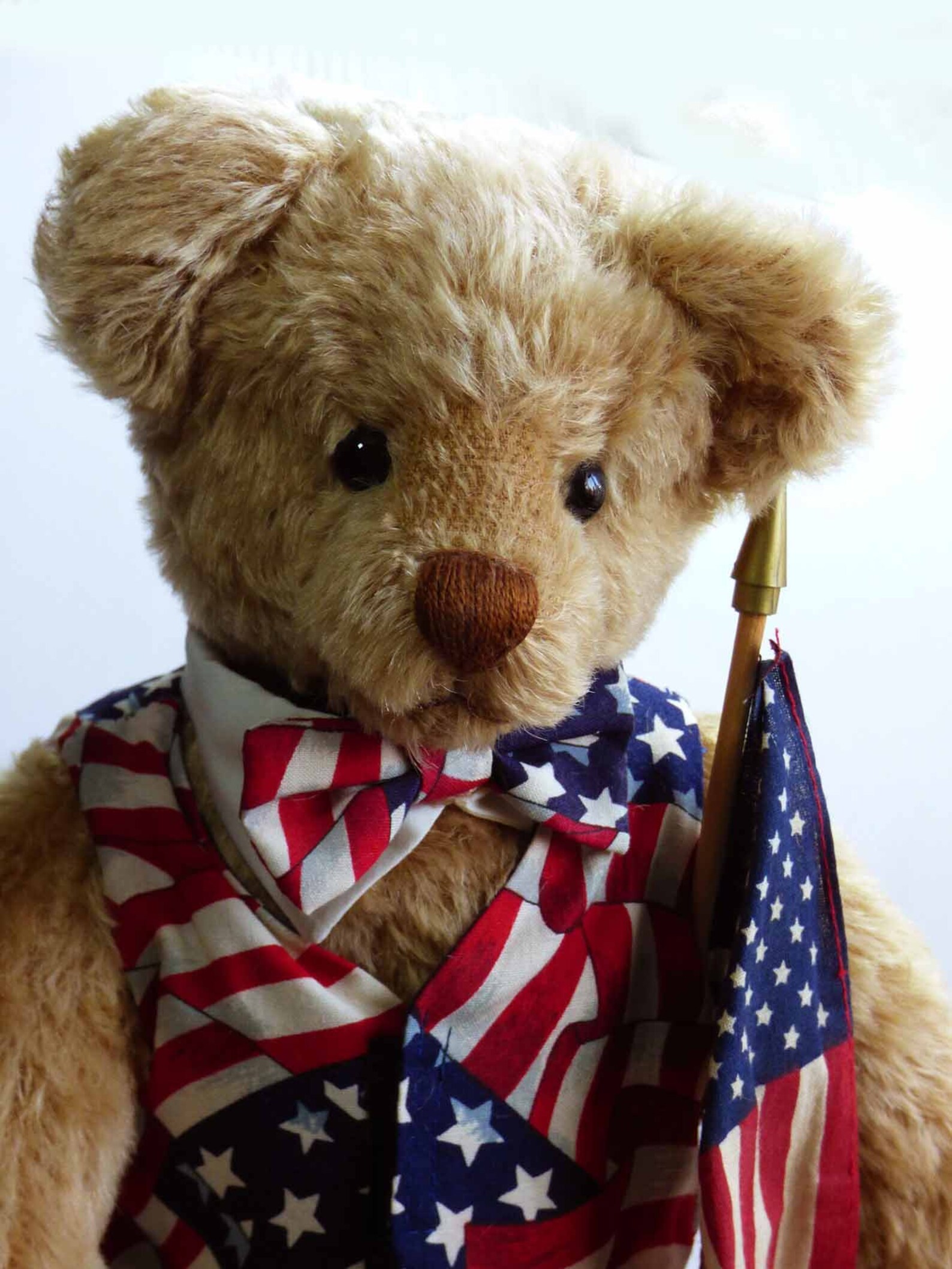 Patriot Bear 1998 Janet Wilder Artisan Bear 16 Mohair | Etsy