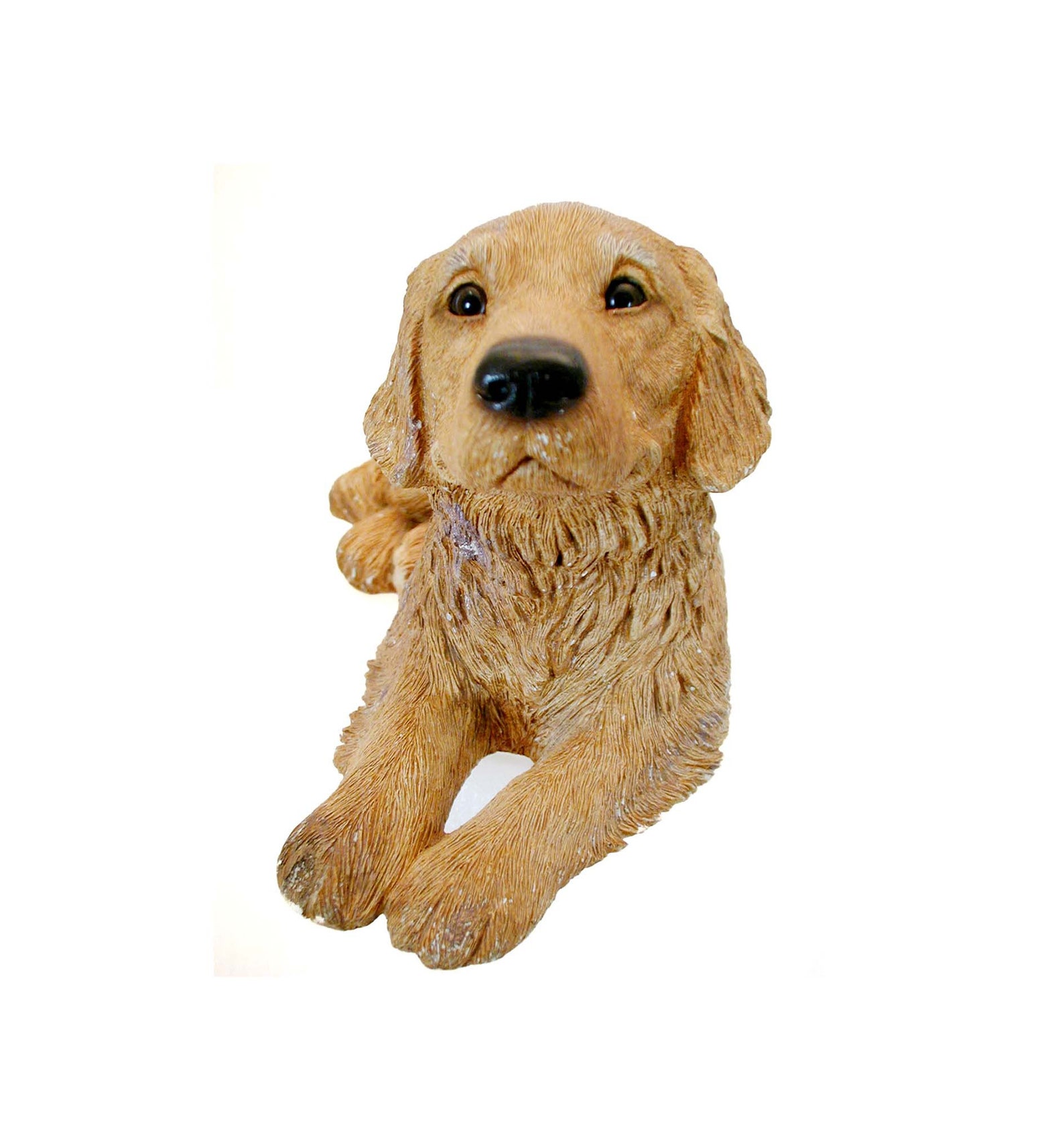 Large VINTAGE Sandicast Seated Yellow Labrador Retriever Puppy | Etsy