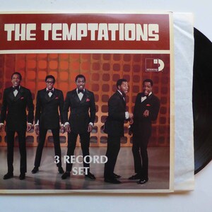 The Temptations 3 Album LP Compilation by Sessions 2 Motown ARI 5009 US ...