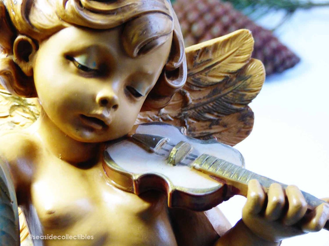 Vintage Simonetti Fontanini Large Italian 8 Cherub Angel - Etsy