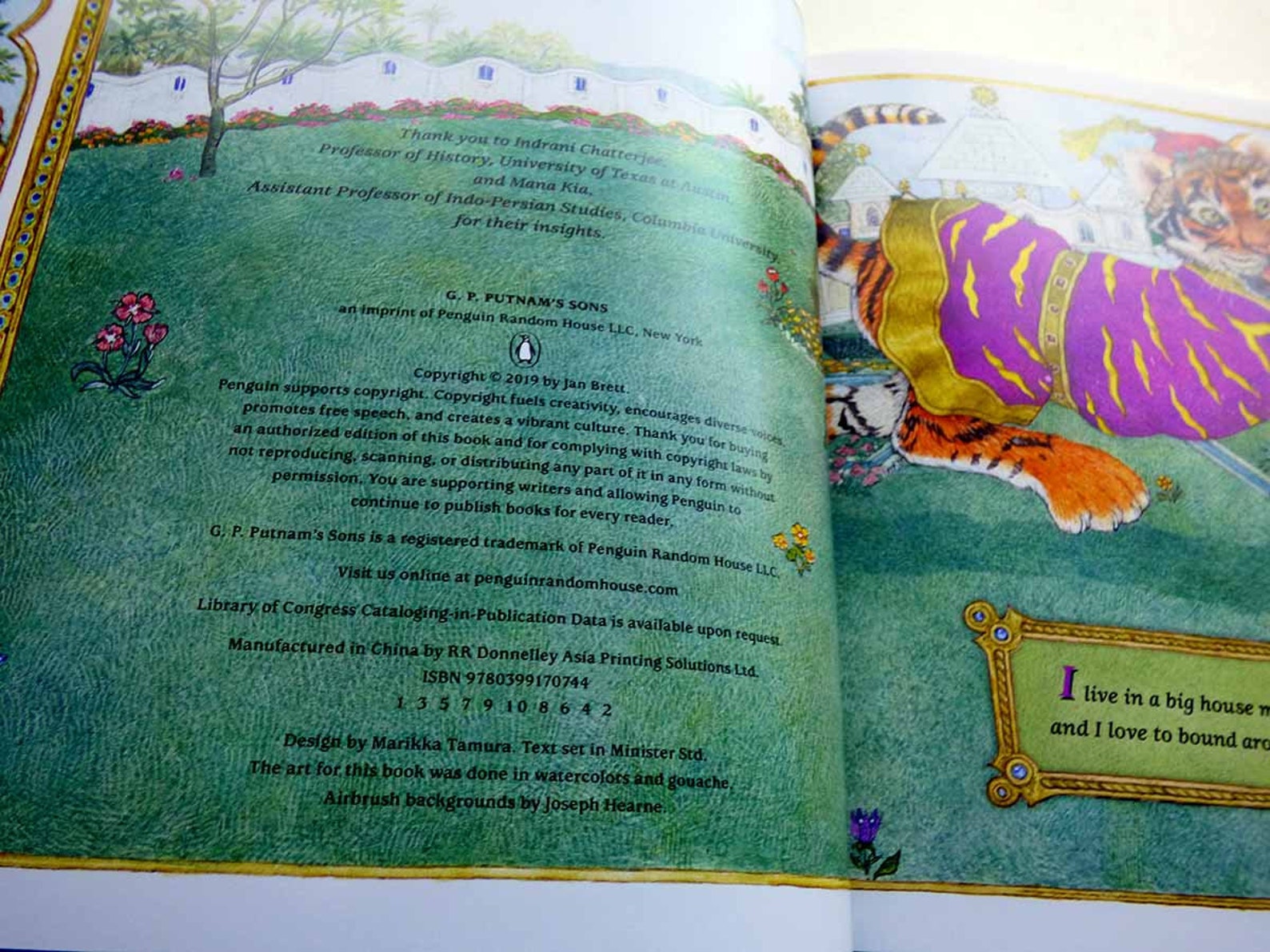 The Tale of the Tiger Slippers Re-told & Illustrated by Jan - Etsy