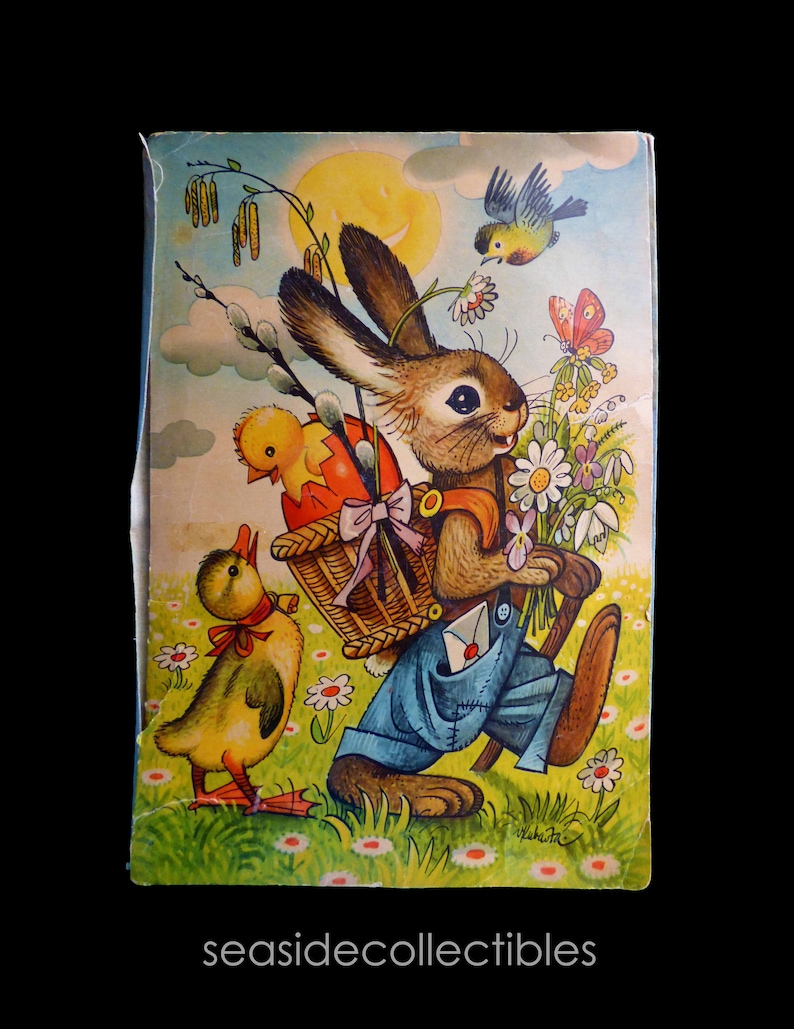 1961 Pop-up Book Ricky the Rabbit Springtime Story 1st Edition - Etsy
