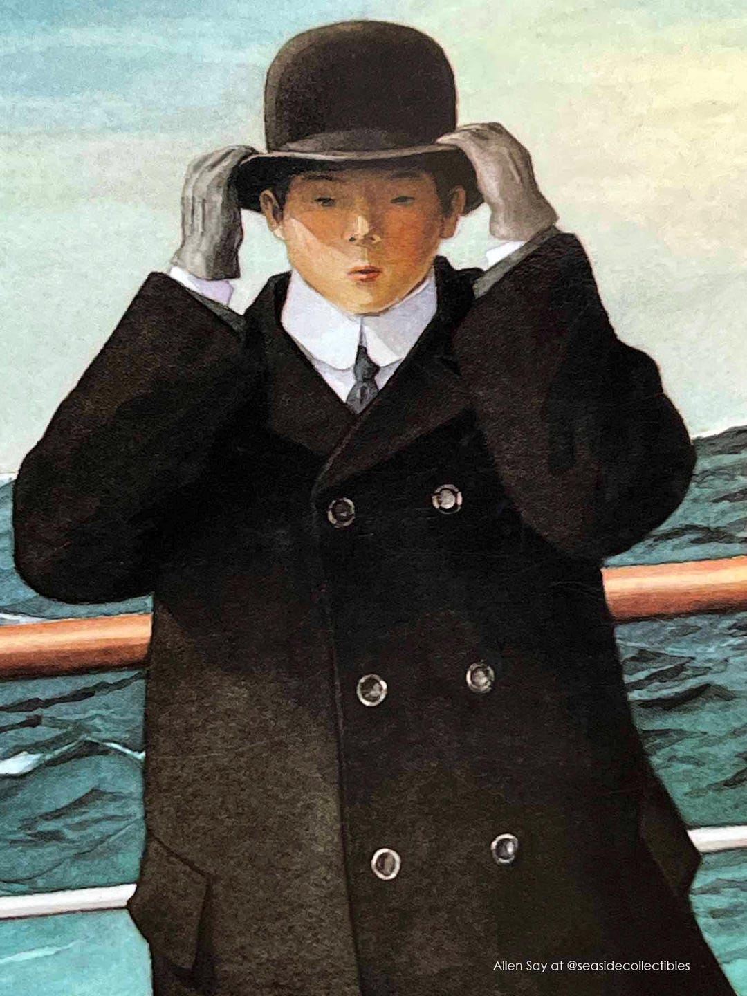 Grandfather's Journey Written & Illustrated by Allen Say 1993 First ED ...