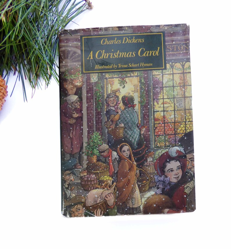 A Christmas Carol Story by Charles Dickens Illustrated & - Etsy